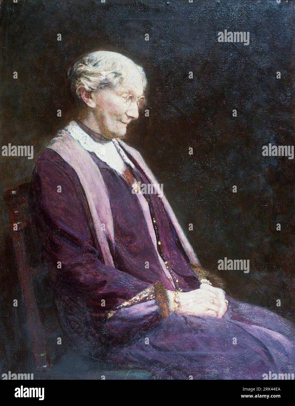 Mrs Parry Jones circa 1900 by Christopher Williams Stock Photo - Alamy