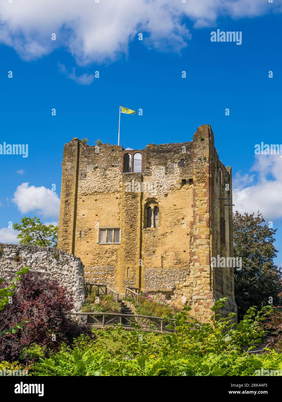Guildford Castle, Castle Keep, Guildford, Surrey, England, UK, GB Stock ...