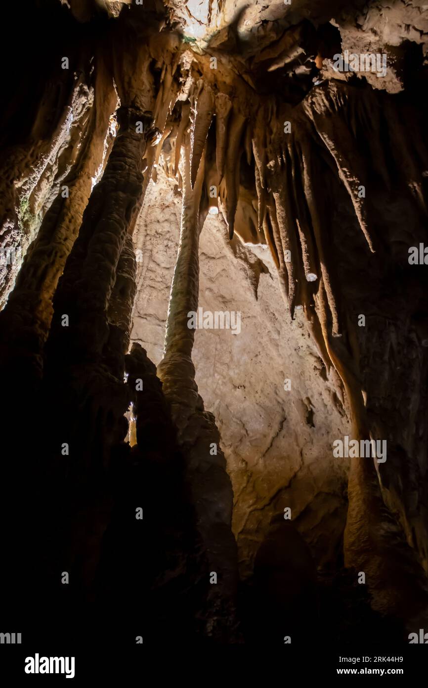 Resavska Pecina interior is a mesmerizing symphony of stalactites ...