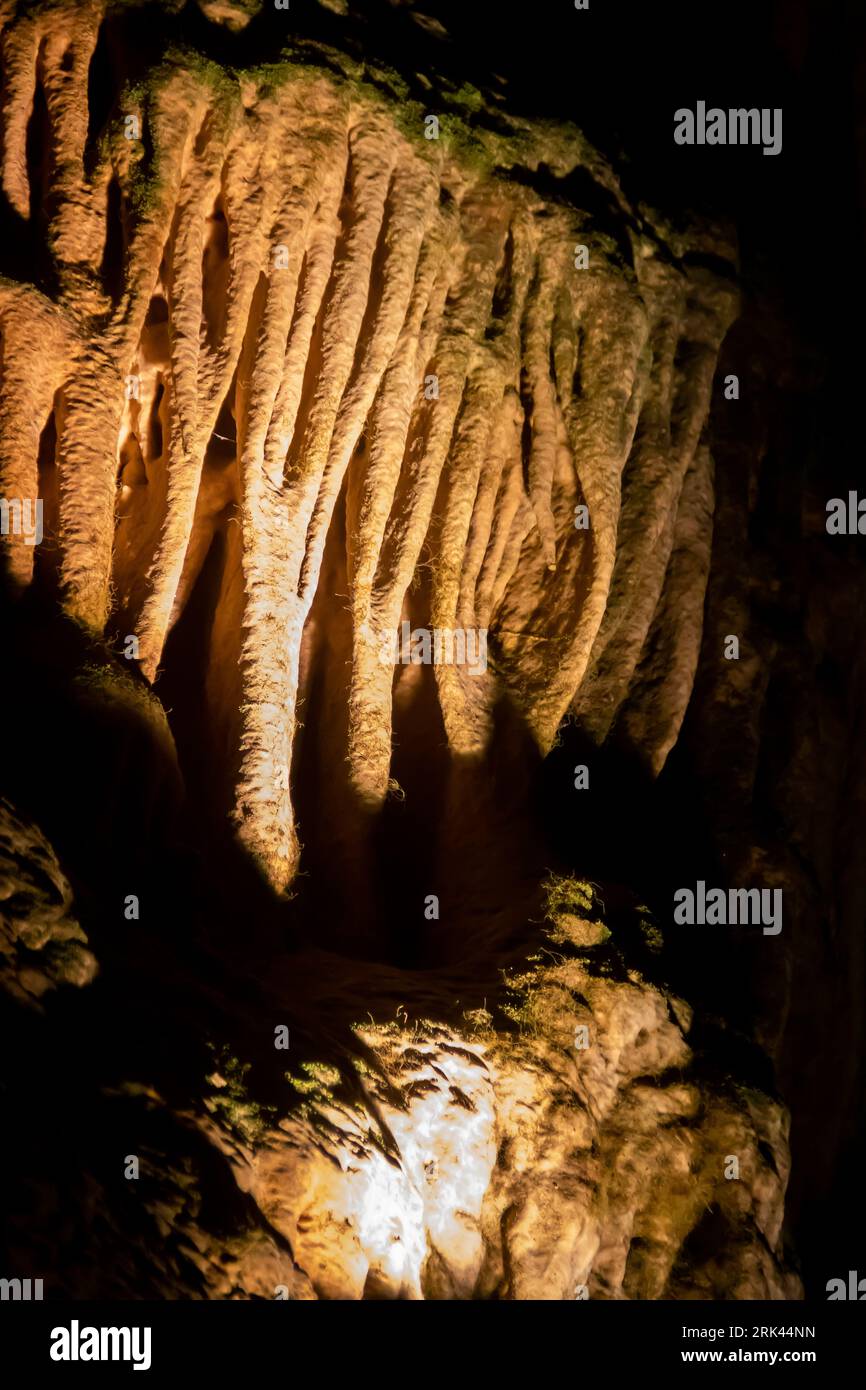 Resavska Pecina interior is a mesmerizing symphony of stalactites ...