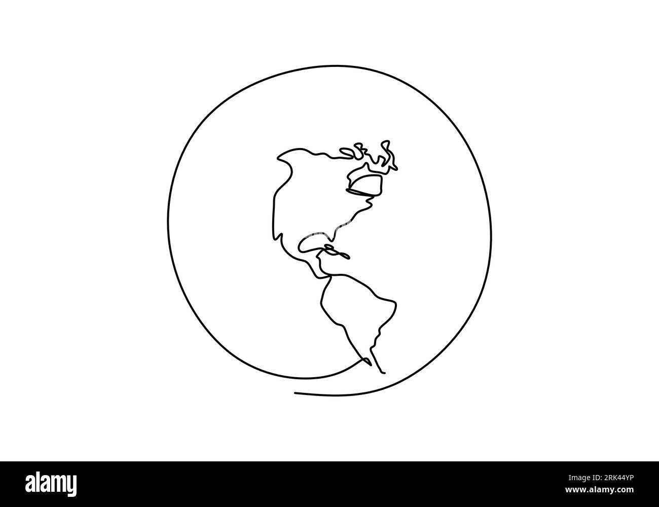 One continuous single line drawing of american independence day with ...