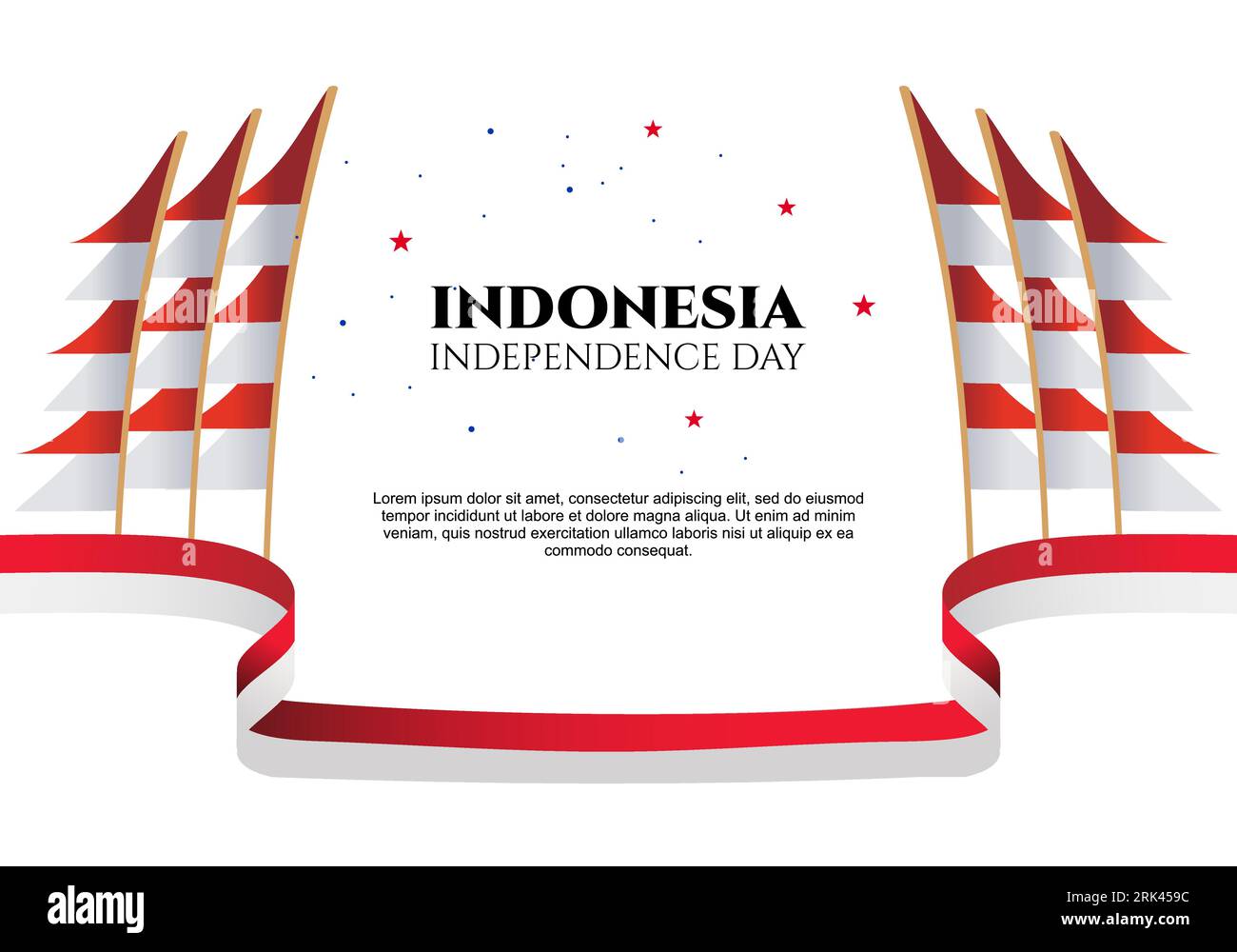 Indonesia independence day background banner poster for national celebration on august 17 th ...
