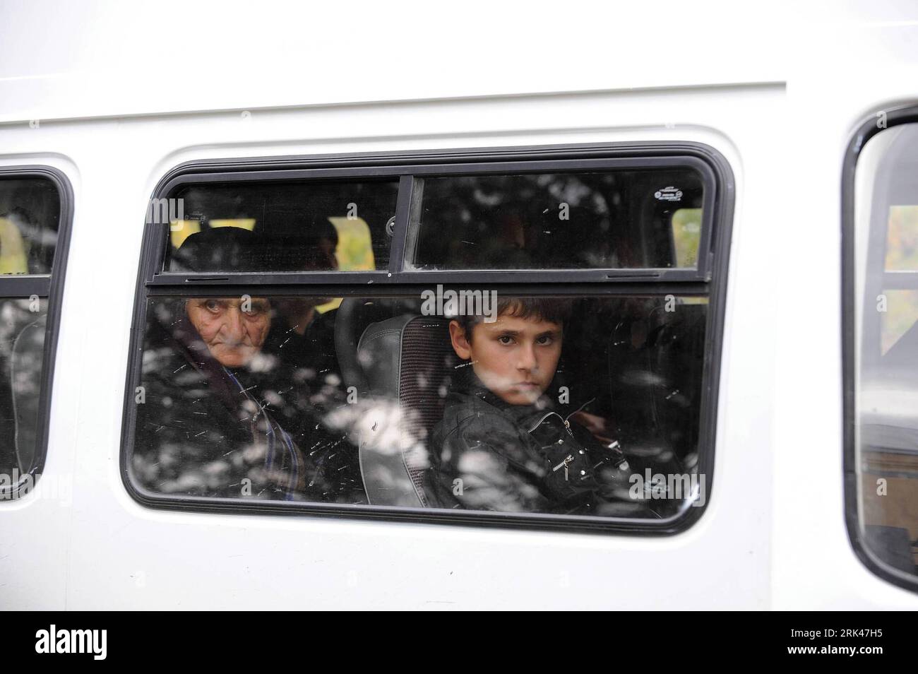 Russia school bus hi-res stock photography and images - Alamy