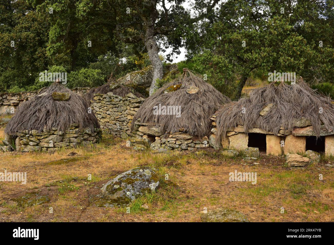 Goats hut (Chiviteros) in Torregamones, Parque Natural de los Arribes ...