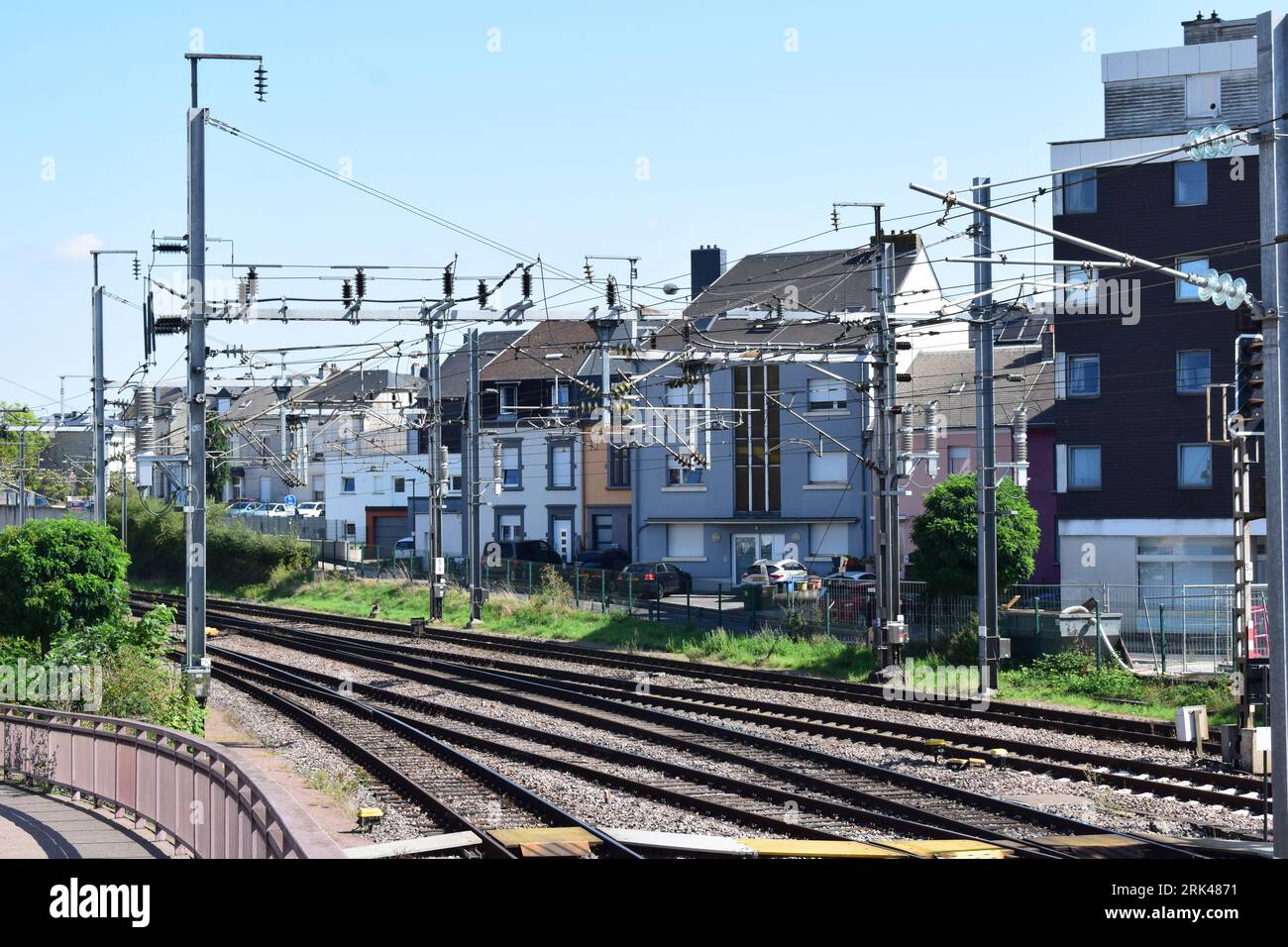 station Bettembourg in southern Luxembourg Stock Photo - Alamy