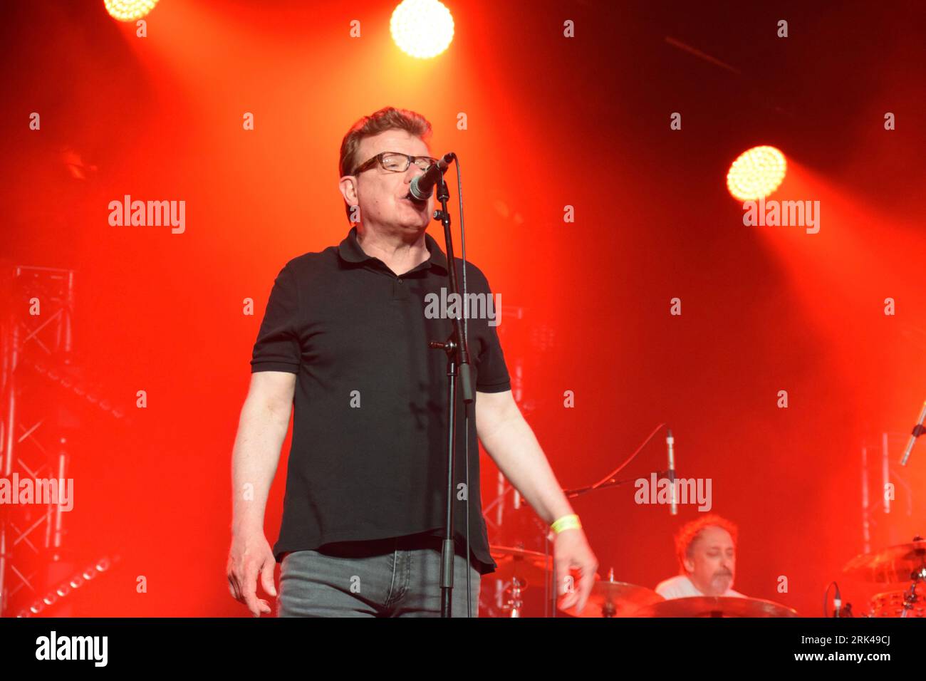 Craig Reid of The Proclaimers live on stage at The 2023 Cambridge Folk ...