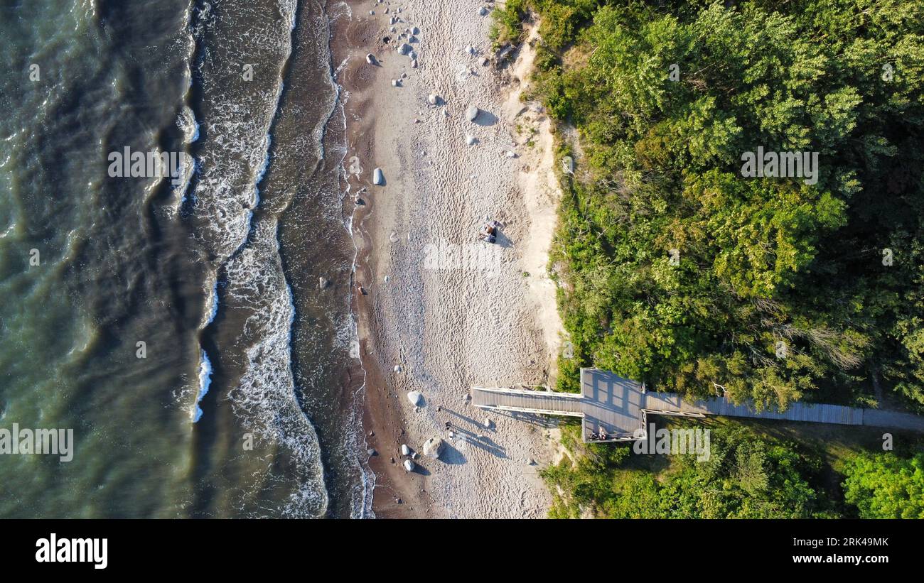 Aerial shot rocks trees hi-res stock photography and images - Alamy