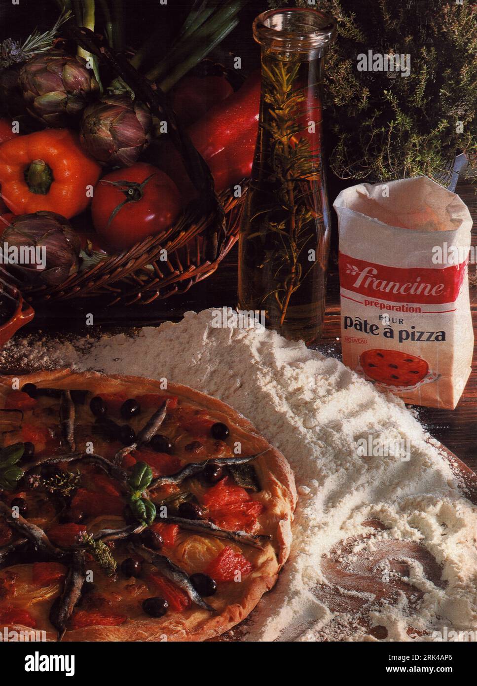 Old french food poster hi-res stock photography and images - Alamy