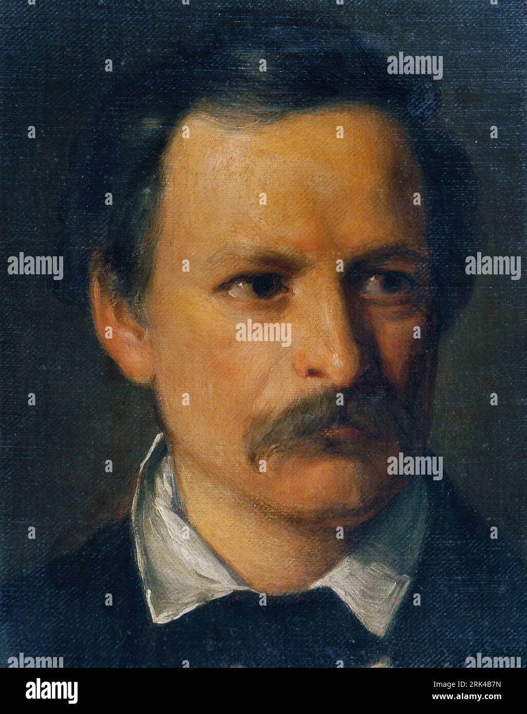 The architect Franz Beer (1804-1861) 1857 by Carl Rahl Stock Photo - Alamy