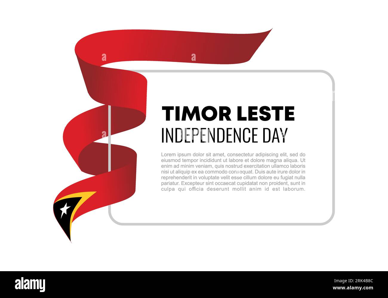 Timor Leste independence day background banner poster for national ...