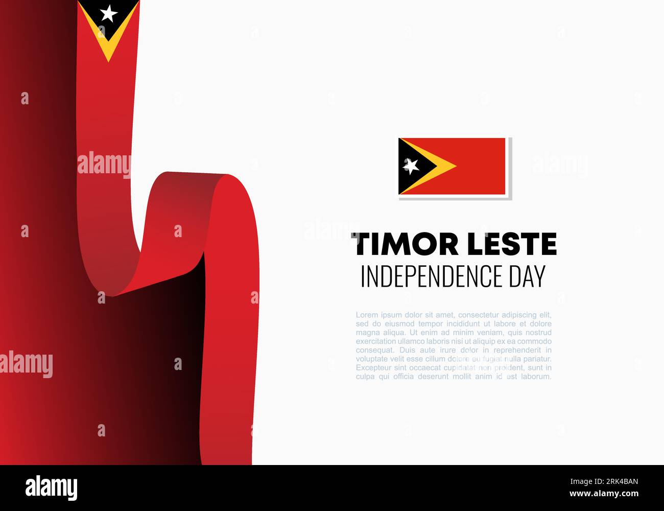 Timor Leste independence day background banner poster for national ...