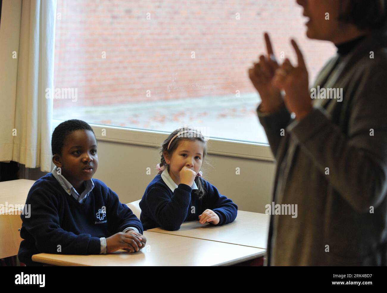 2nd grader in class hi-res stock photography and images - Alamy