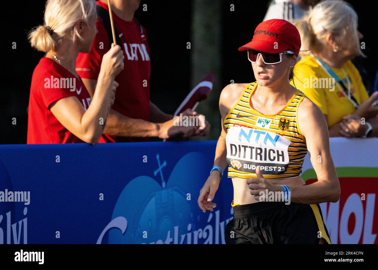 Budapest, Hungary. 24th Aug, 2023. Athletics: World Championships, 35 ...