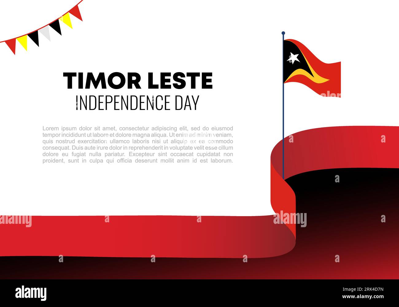 Timor Leste independence day background banner poster for national ...
