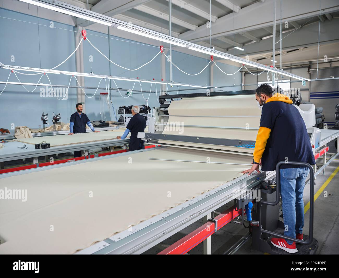 Cotton industry factory hi-res stock photography and images - Alamy