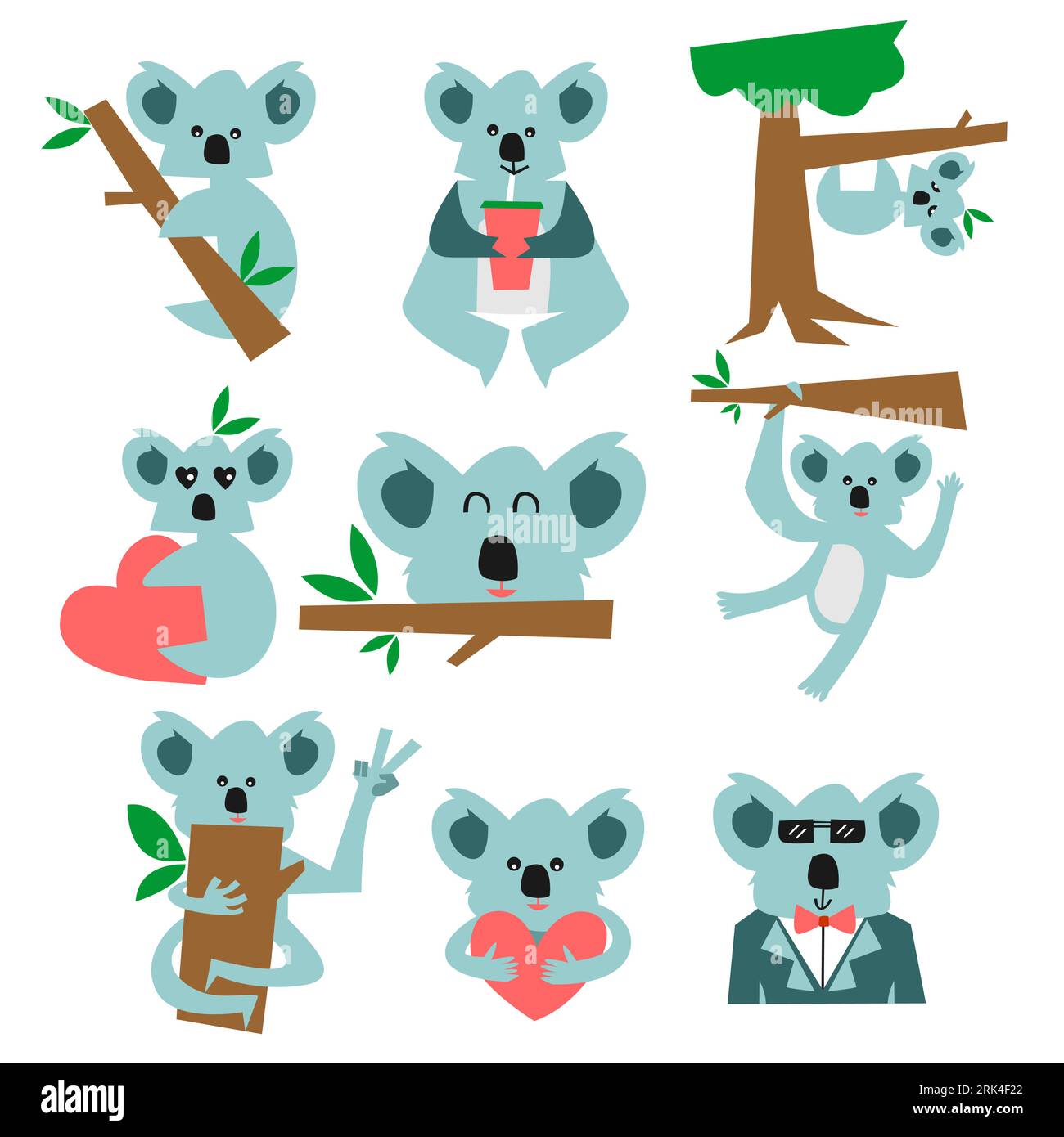 Cute koalas hi-res stock photography and images - Alamy