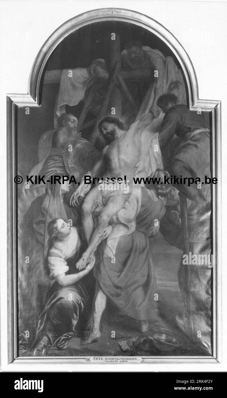 Descent from the cross, Black and White Stock Photos & Images - Alamy