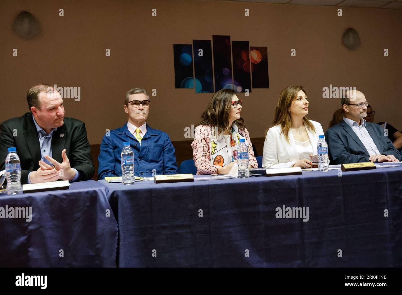 (L-R) Marc Würfel-Elberg, Stefan Blomquist, Tiziana Santarelli, Roberta ...