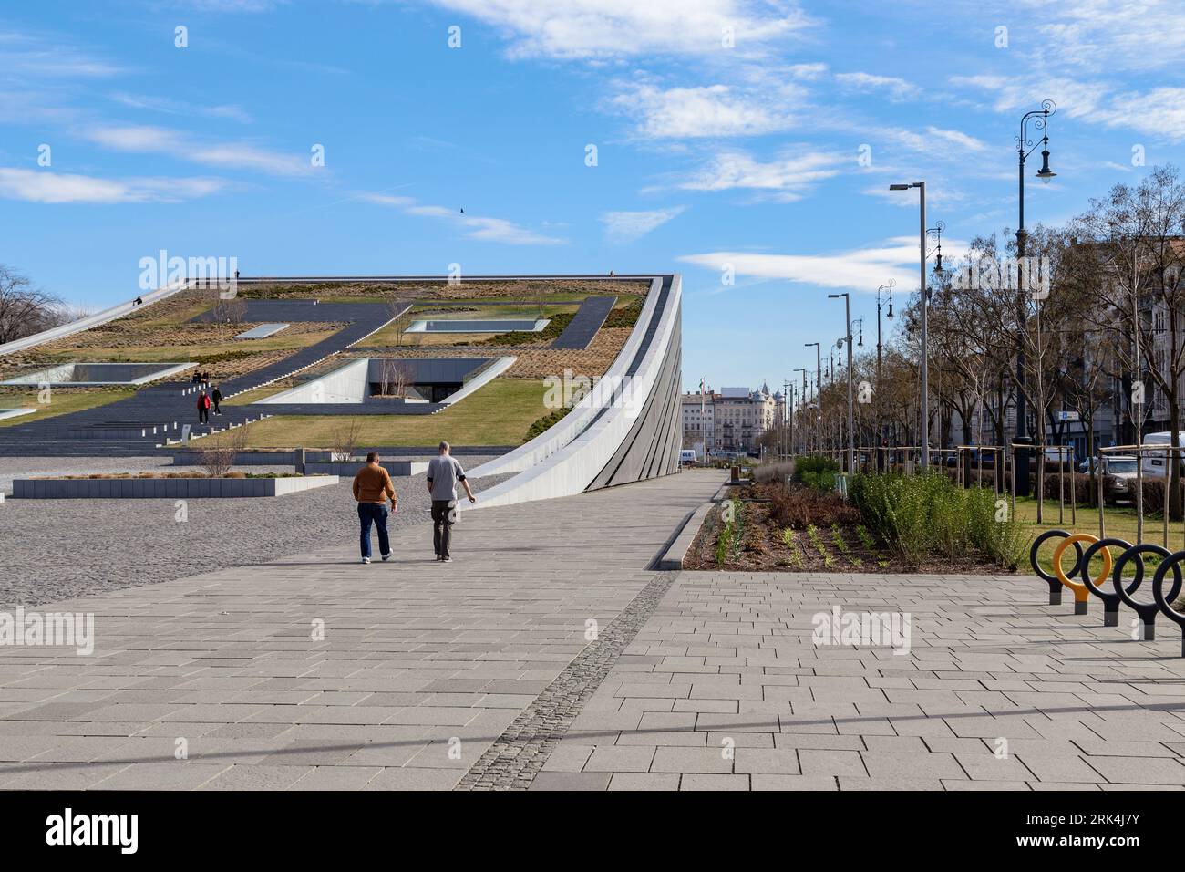 BUDAPEST, HUNGARY - MARTH 13, 2023: This is part of the arched roof of ...