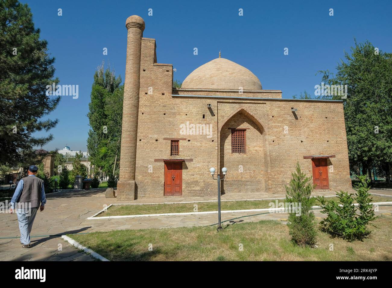 Taraz, Kazakhstan - August 21, 2023: Karakhan Mausoleum in Taraz ...