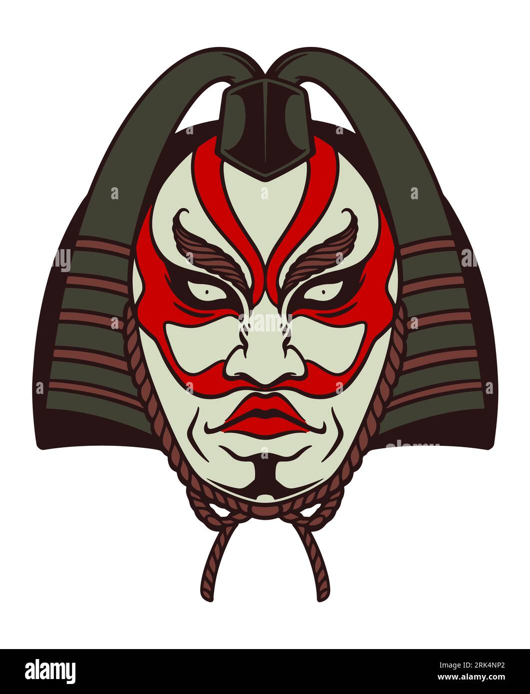 Traditional red black white Stock Vector Images - Alamy