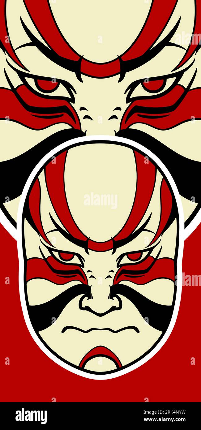 Devil mask icon on Stock Vector Images - Alamy