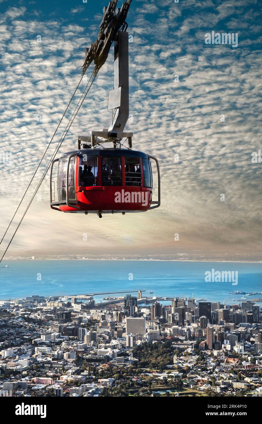 Cable car cape town sunrise hi-res stock photography and images - Alamy
