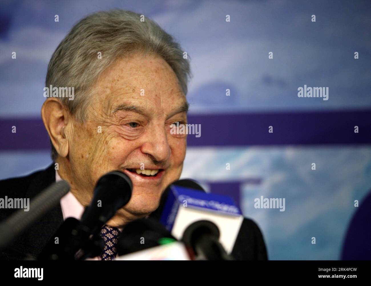 Financier george soros united nations hi-res stock photography and ...