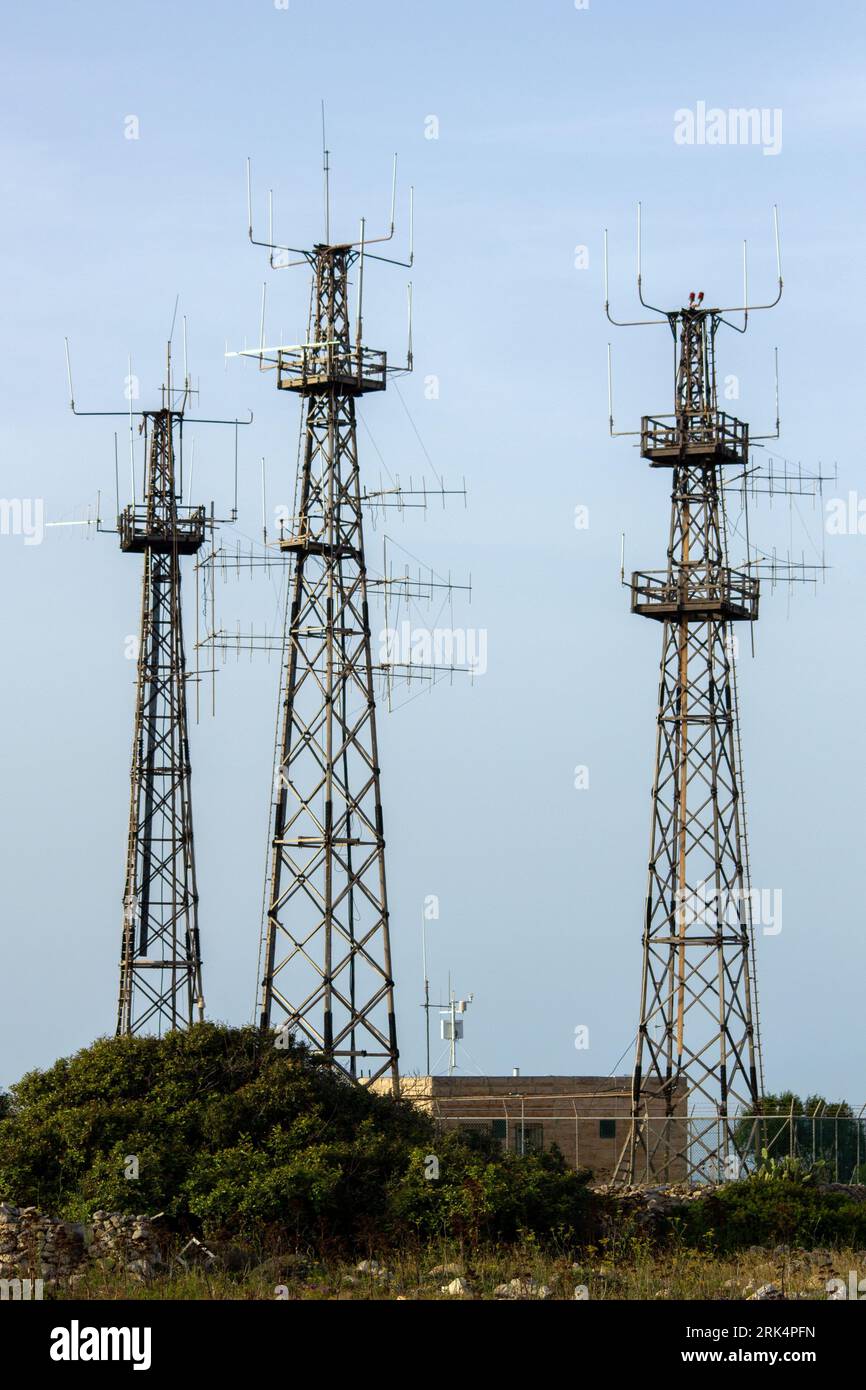 Multiple transmission towers hi-res stock photography and images - Alamy