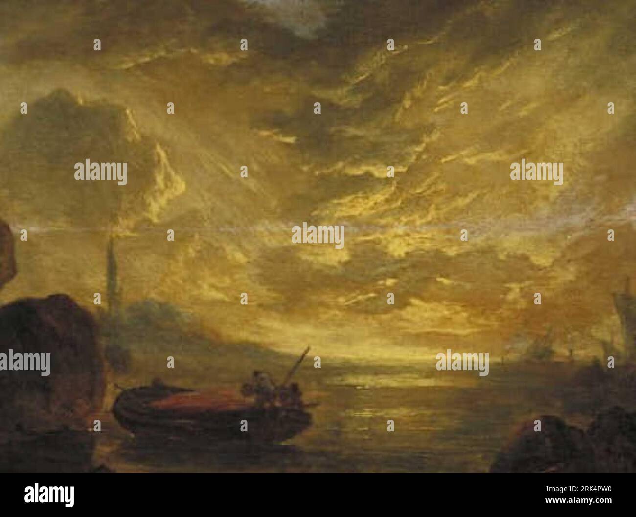 Italian Coast by Morning circa 1660 by Lieve Verschuier Stock Photo - Alamy