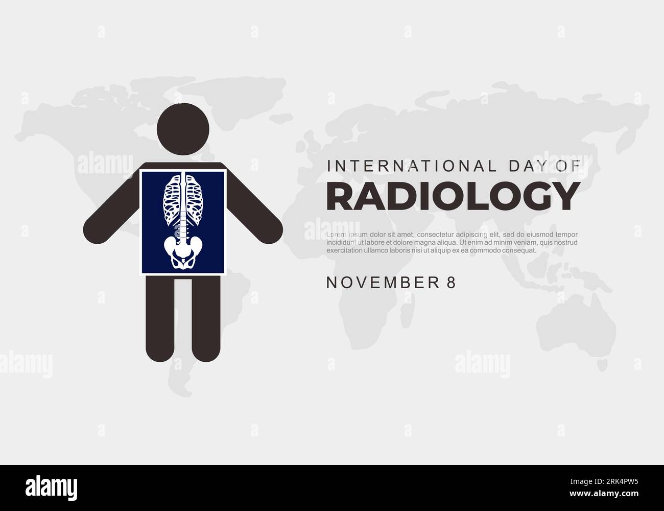International day of radiology background celebrated on november 8 ...