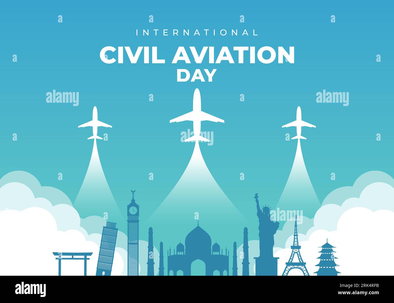 Aviation celebration Stock Vector Images - Alamy