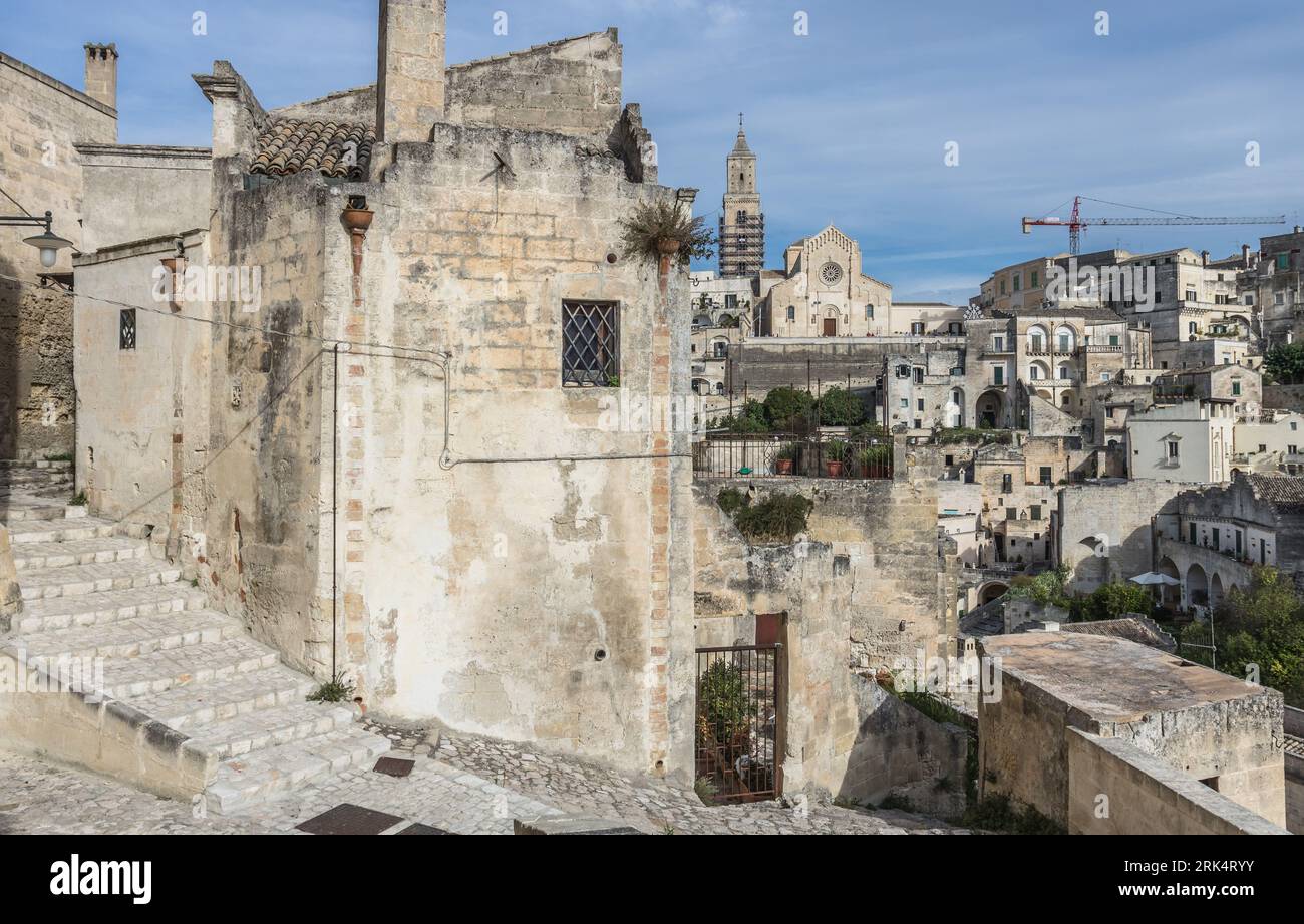 Matera hilltop view hi-res stock photography and images - Alamy