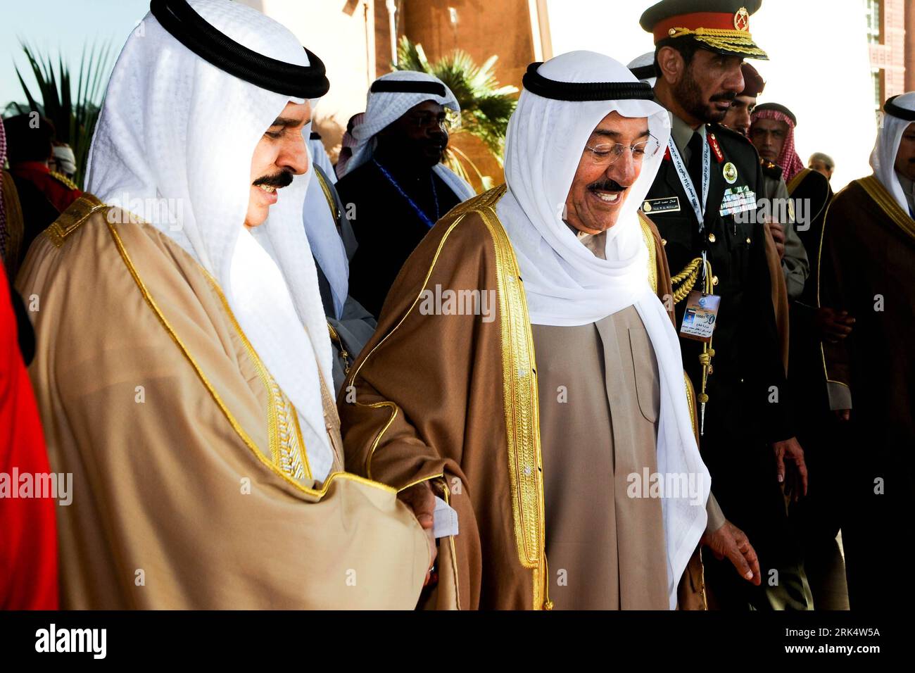 Bahrain for a meeting with emir of kuwait hi-res stock photography and ...