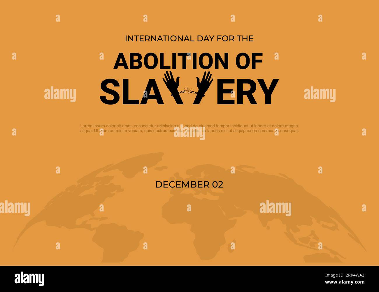 International day for the abolition of slavery celebrate on december 2 ...