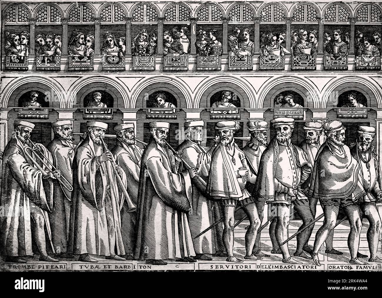 Medieval life church illustration hi-res stock photography and images ...