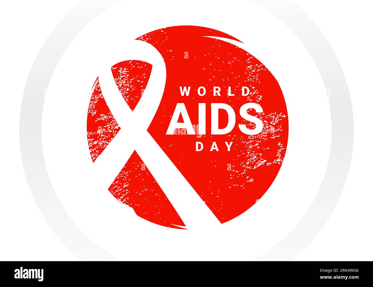 World aids day background celebrated on december 1st Stock Vector Image ...