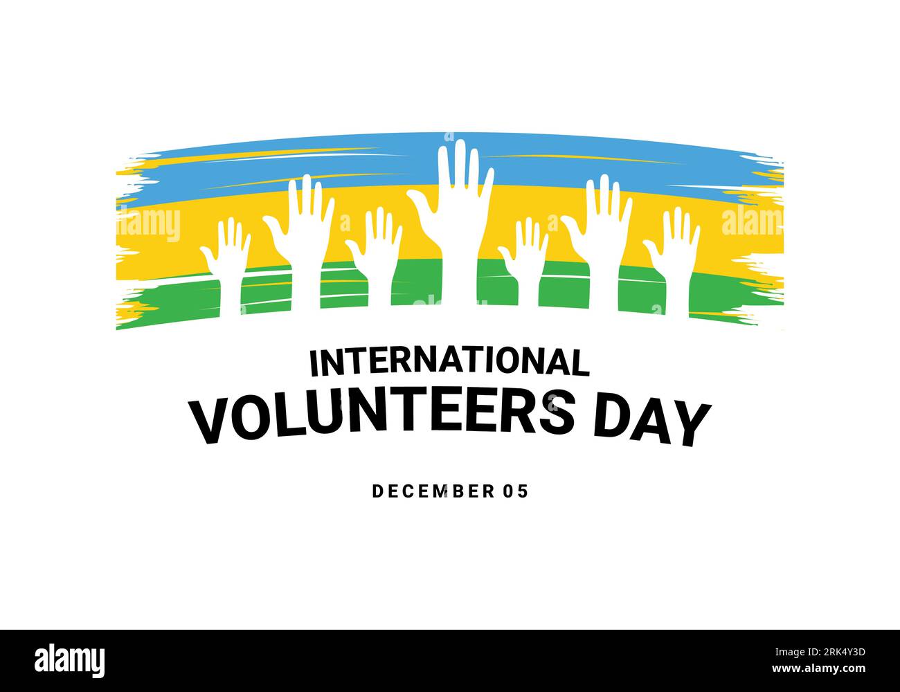 International volunteers day background celebrated on december 5 Stock Vector Image & Art - Alamy