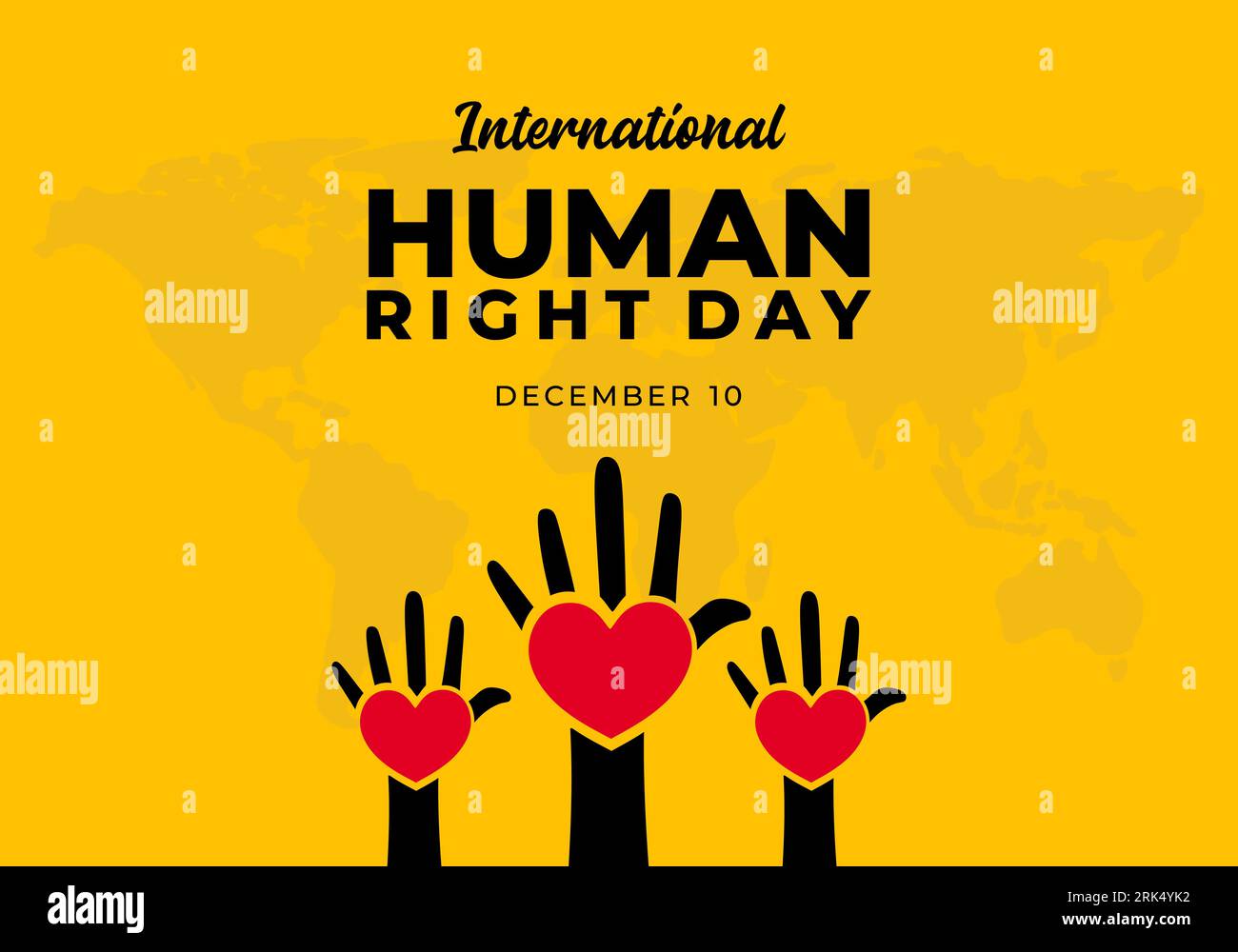 International human right day background celebrated on december 10 ...