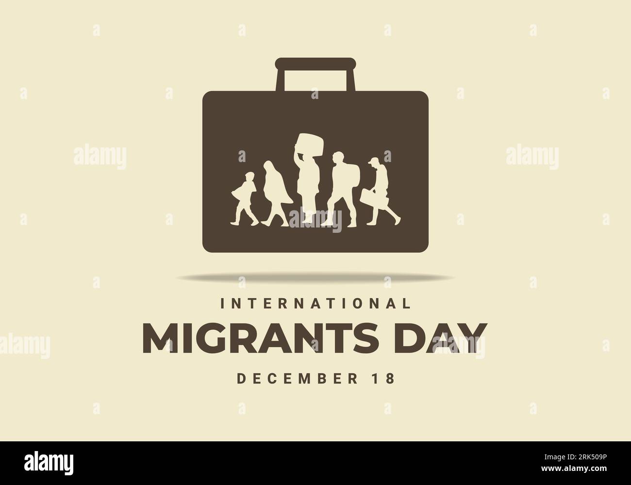 International migrants day background celebrated on december 18 Stock Vector Image & Art - Alamy