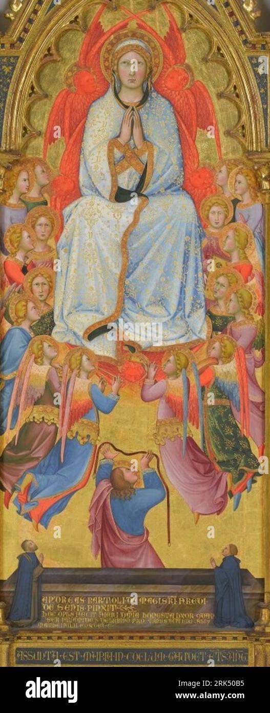 The Assumption of the Virgin with St. Thomas and Two Donors (Ser ...
