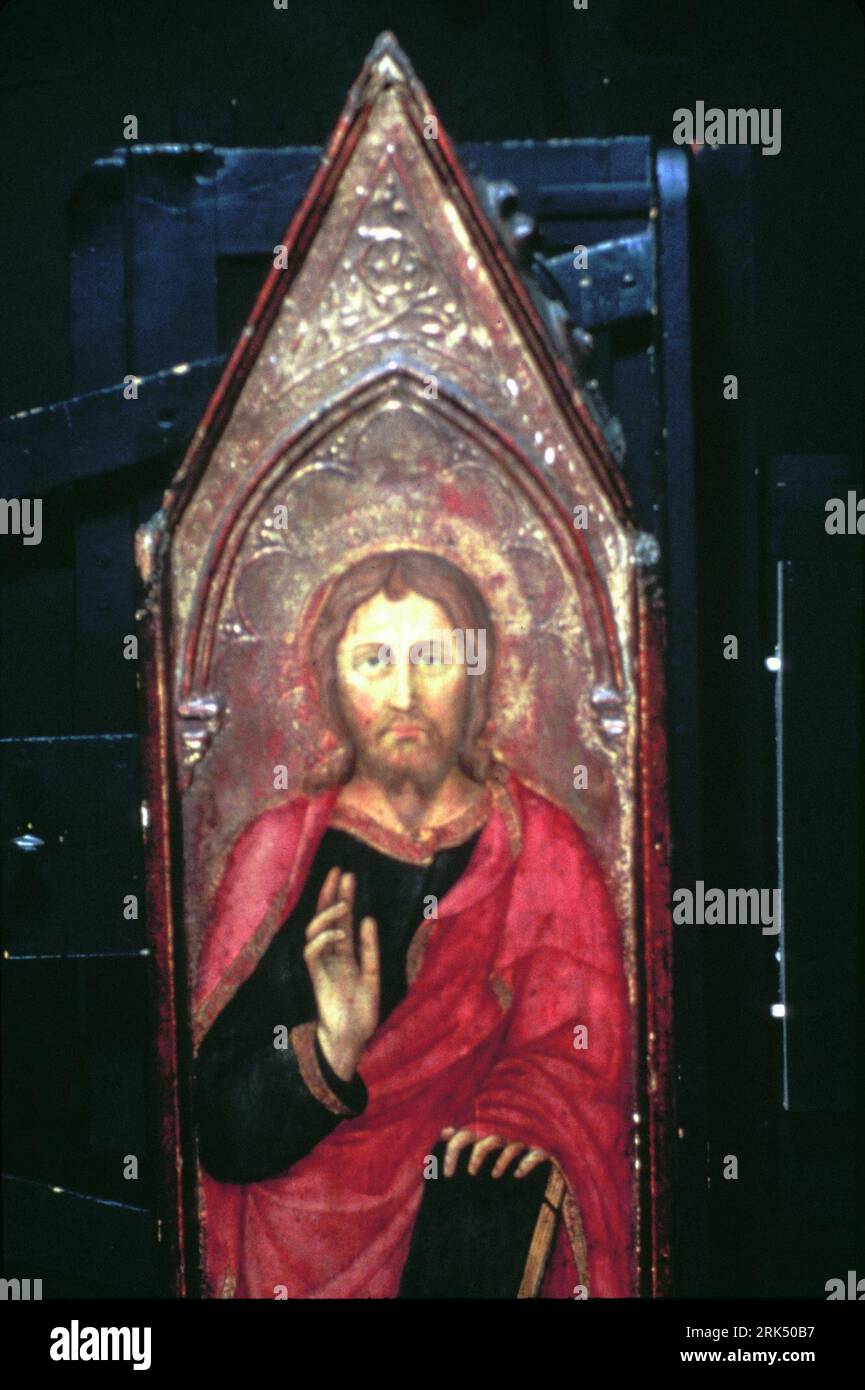 Christ in Benediction by Andrea di Bartolo Stock Photo - Alamy