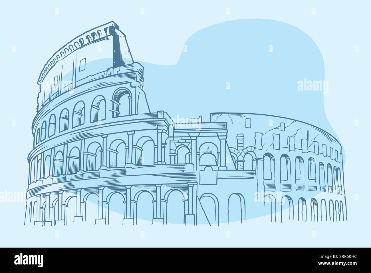 Colloseum vector vectors hi-res stock photography and images - Alamy