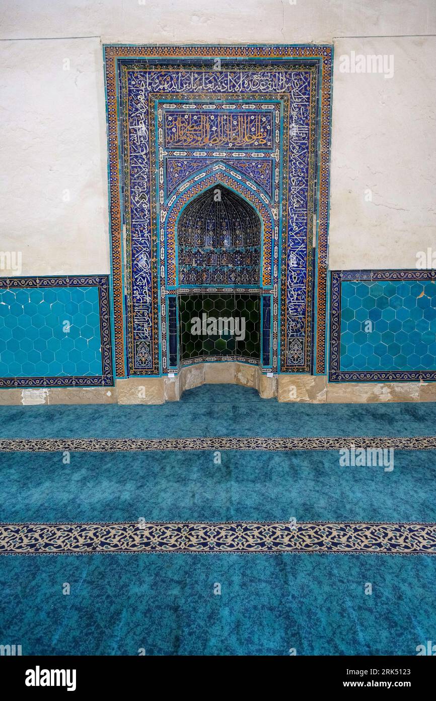 Turkestan, Kazakhstan - August 23, 2023: The Mausoleum of Khoja Ahmed ...
