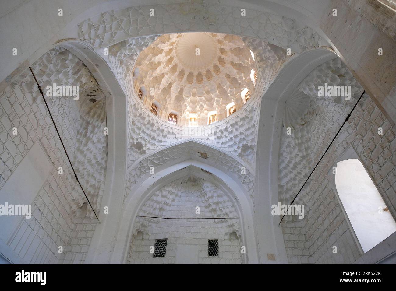 Turkestan, Kazakhstan - August 23, 2023: The Mausoleum of Khoja Ahmed ...