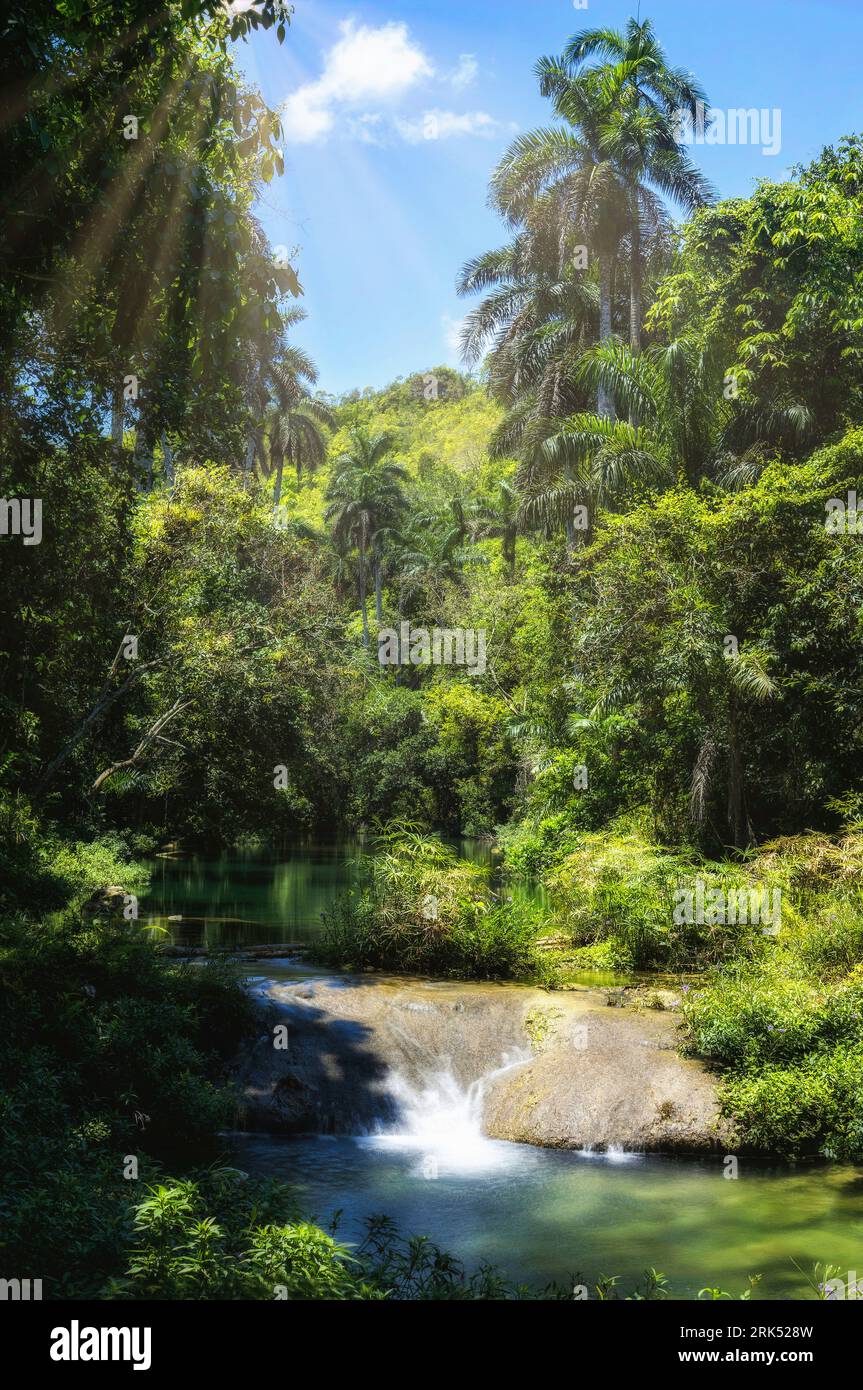 A stunning view of the San Juan River in Matanzas, Cuba Stock Photo - Alamy