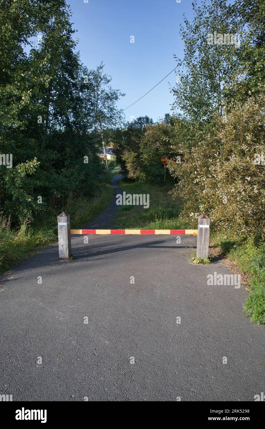 Permanently closed road hi-res stock photography and images - Alamy