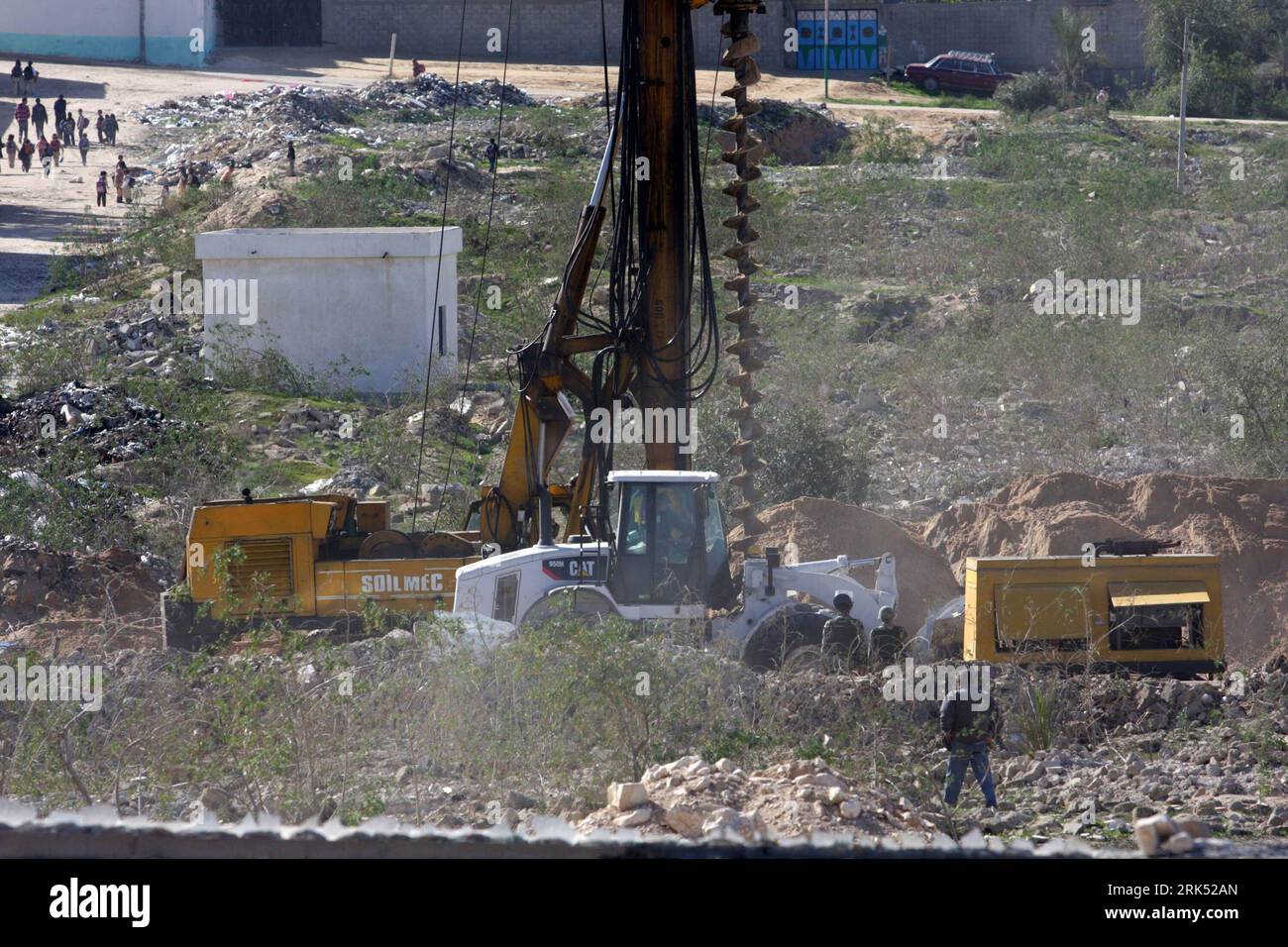 Bau zaun hi-res stock photography and images - Alamy