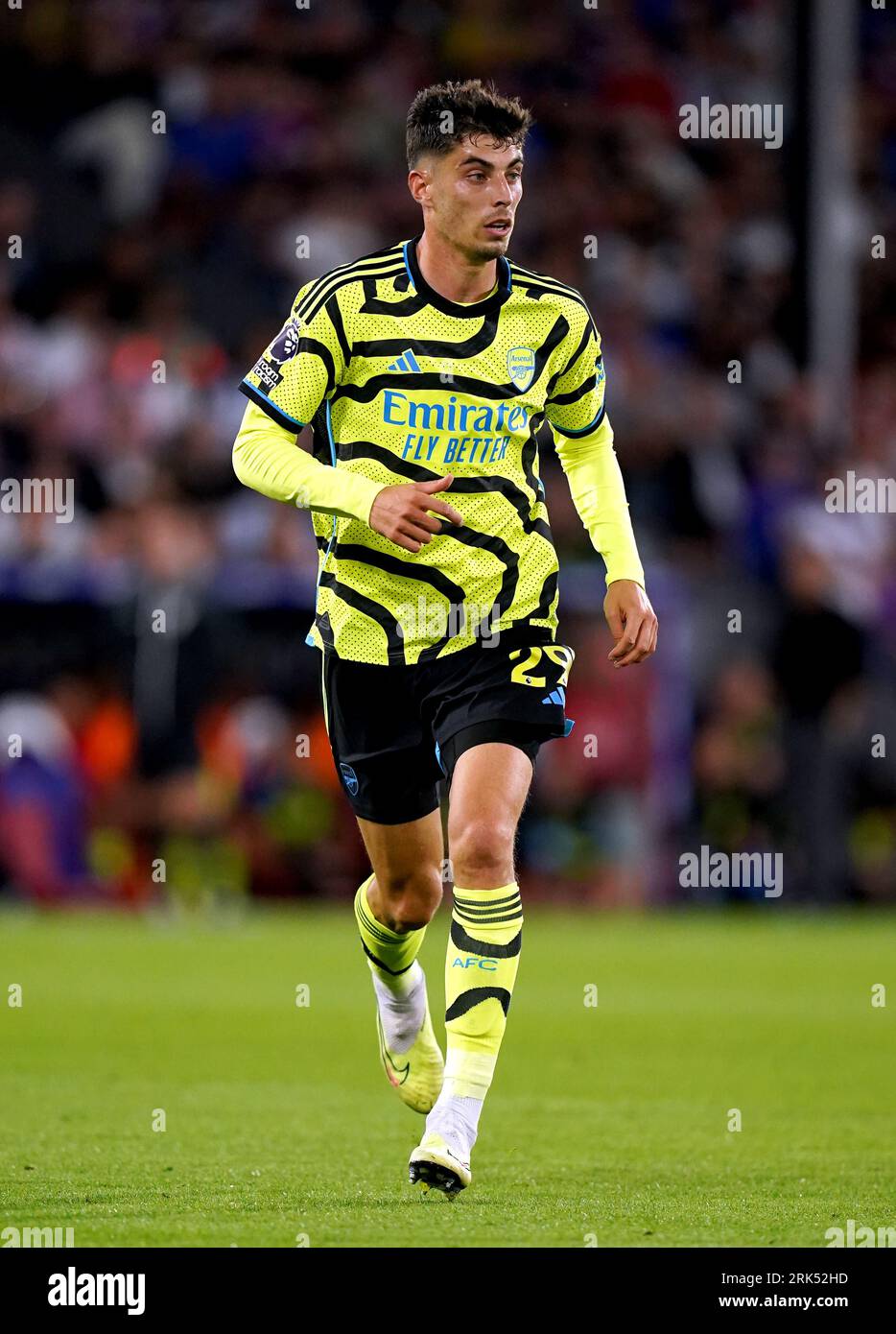 Arsenal’s Kai Havertz during the Premier League match at Selhurst Park ...