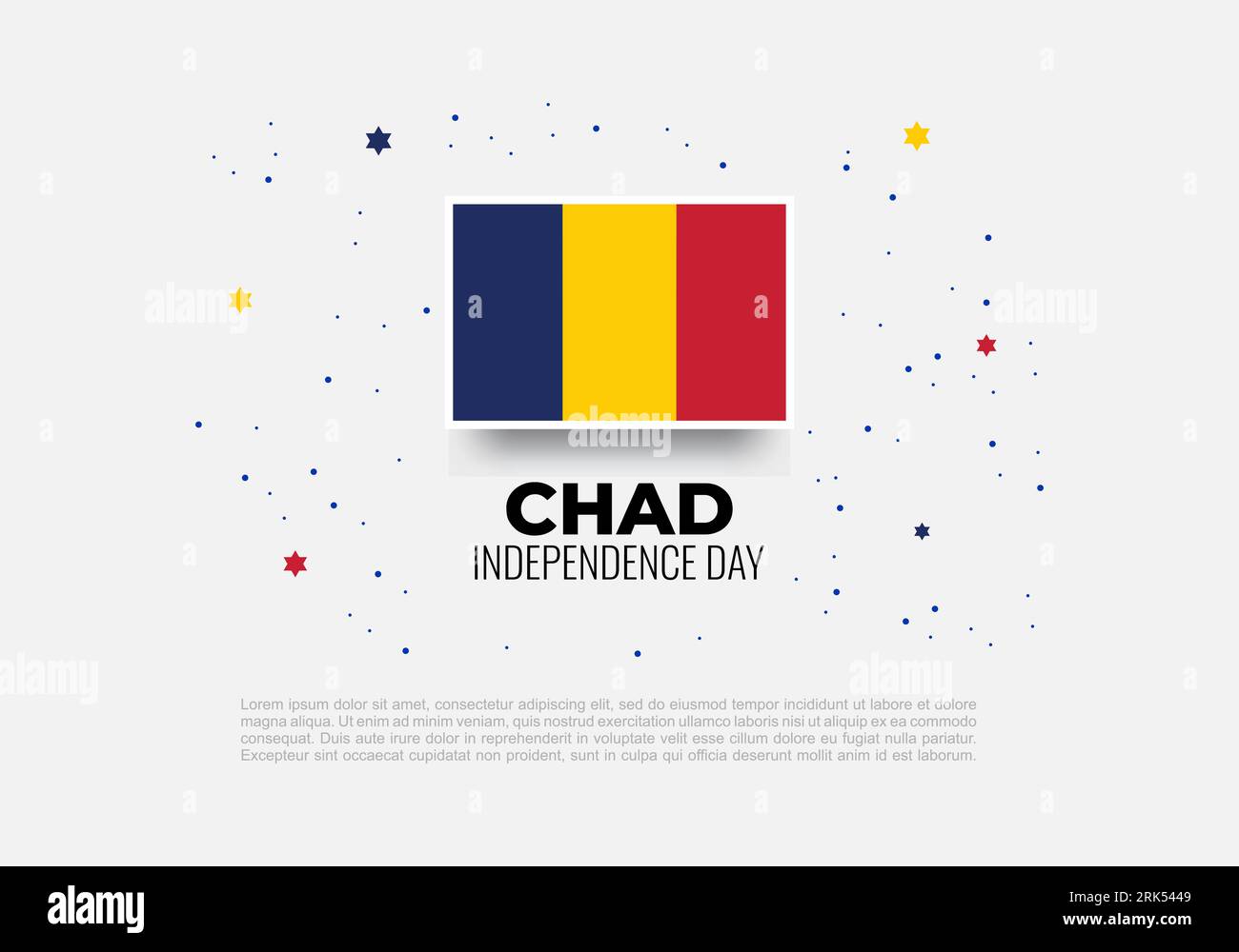 Chad independence day background banner poster celebrated on august 11 ...